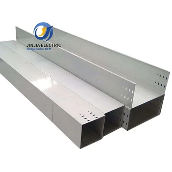 Hot Dip Galvanized Perforated Cable Tray Trough Type Fire Protection ...