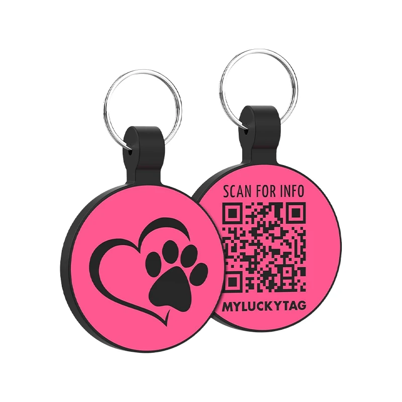 Identification Animal Tracking RFID NFC Pet Tag QR Code RFID Animal ...
