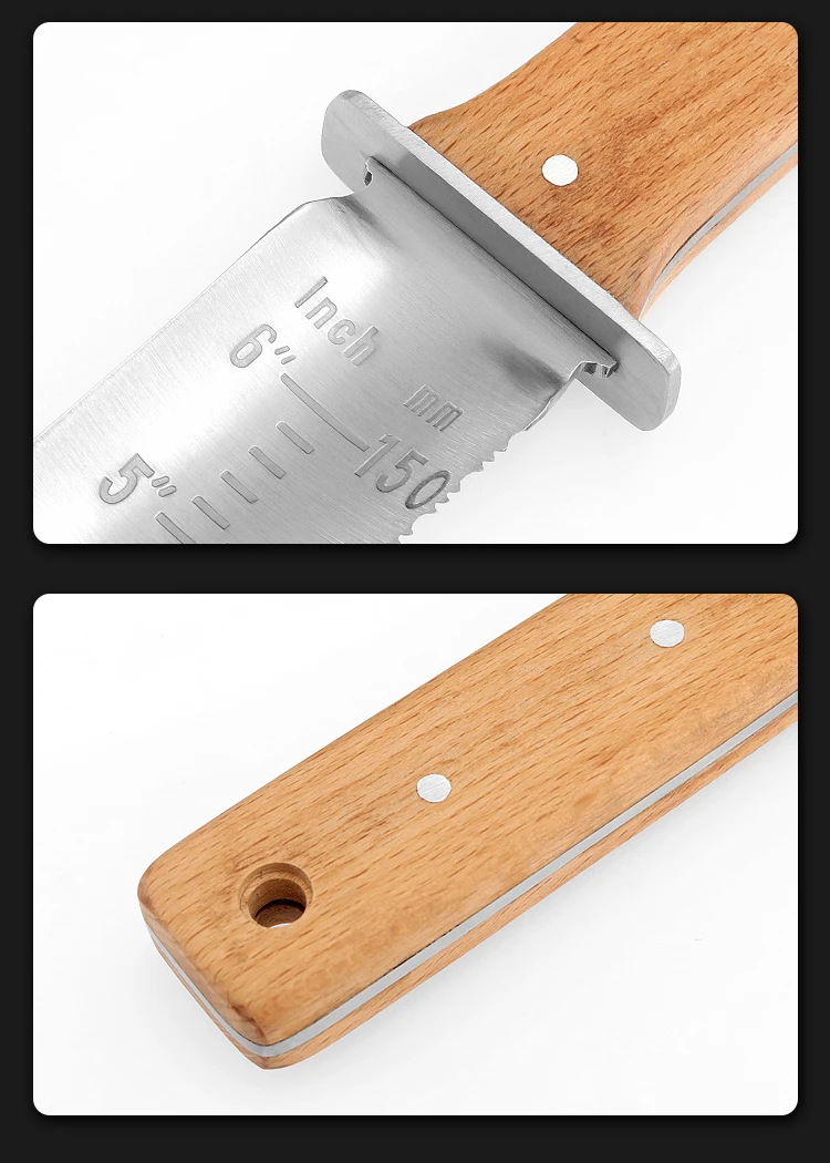 Top Quality Stainless Steel Japanese Wood Handle Utility Garden Digging ...