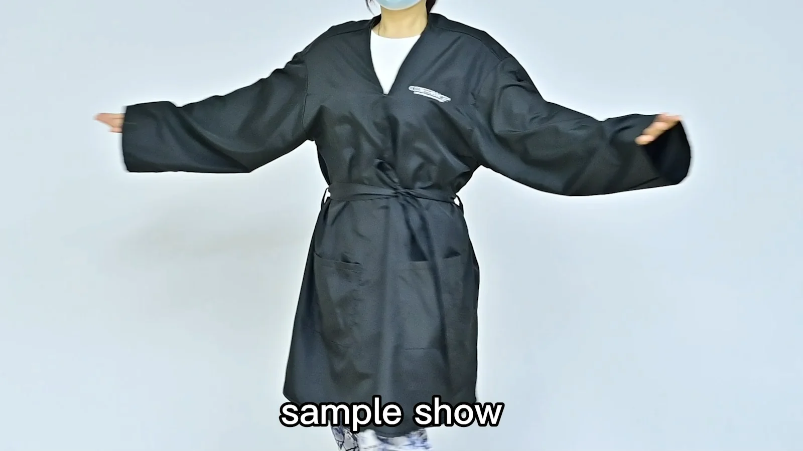 Salon Client Gown Robes Cape Salon Kimono Gown Barber Shop Hair Salon ...