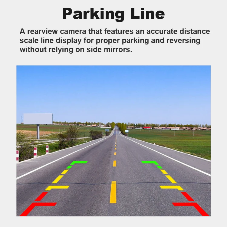 IP68 Waterproof Car Front View Camera Car Bumper Camera 18.5mm Mini ...