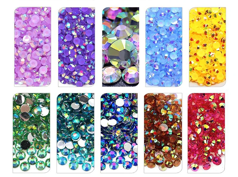 Wholesale Bulk Package Flatback Crystal Stones - Cat Rhinestones