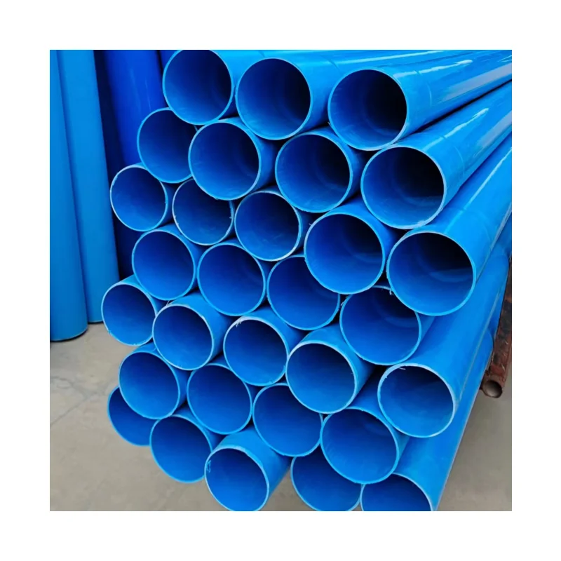 Colored Upvc Pvc Casing Pipe For Irrigation Drainage 6mm Thickness ...