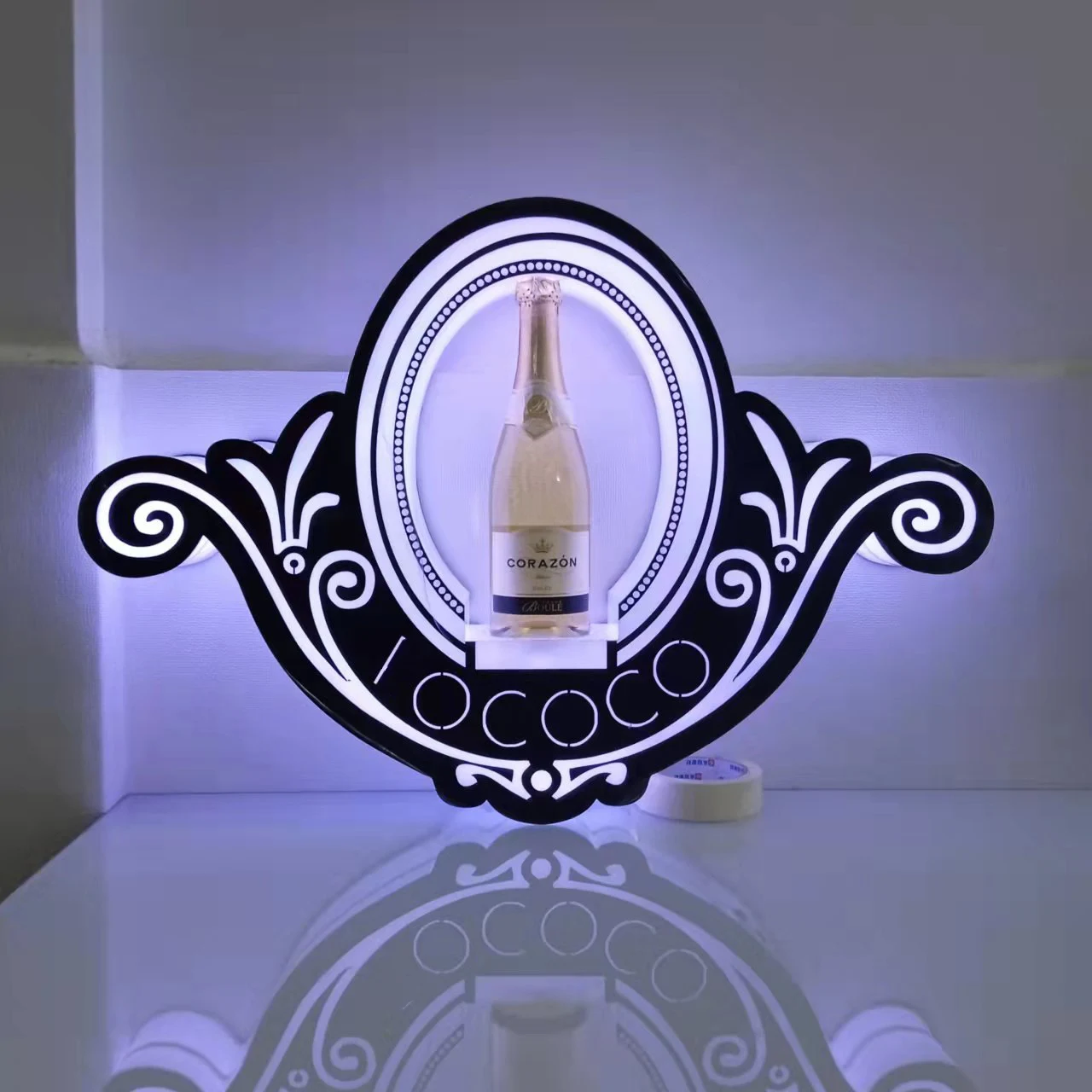 Customized Logo Nightclub Led Belt Champion Champagne Battery Power ...