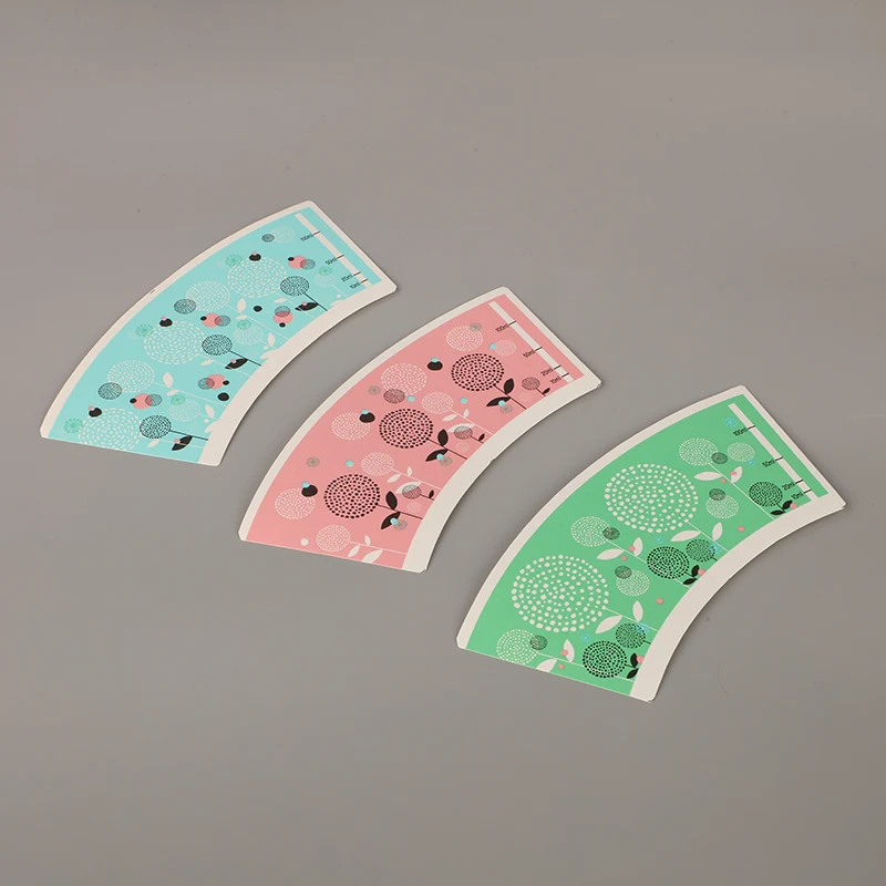 170gsm+15/18 Single Pe Coated Blank Fan Shape Paper Cup Fan Paper for ...