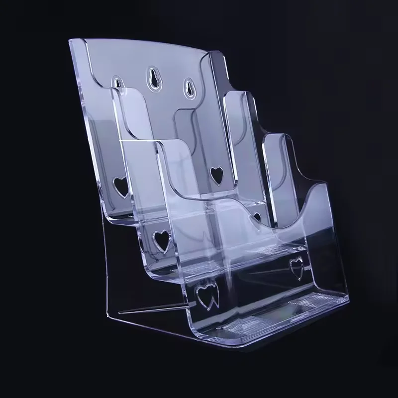Acrylic Brochure Holder Desktop Organizer Brochure Holder Magazine ...