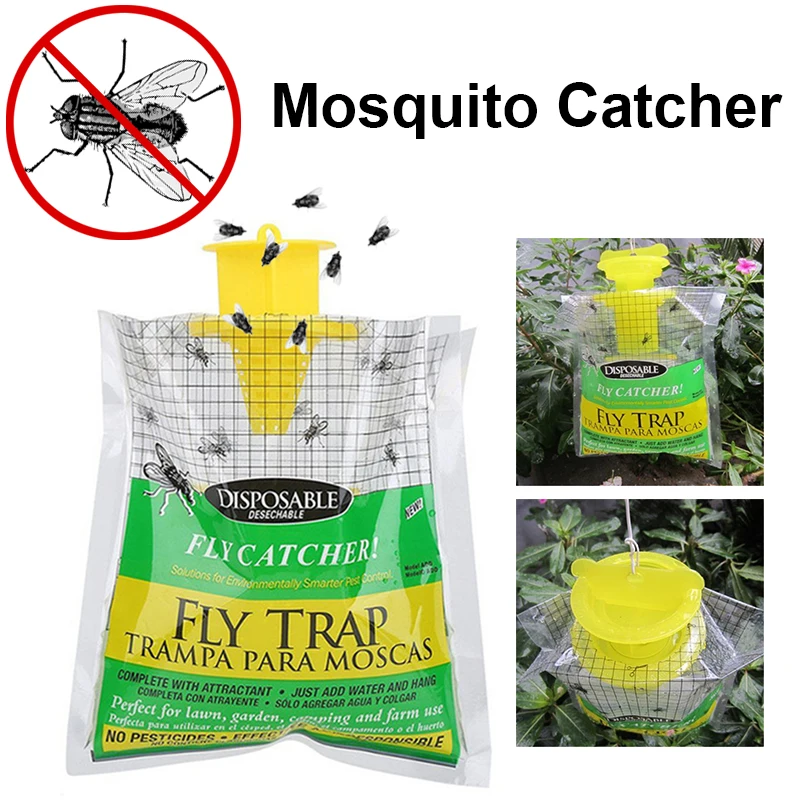 Best Sale Disposable Non-toxic Fly Trap Bag - Buy Disposable Non-toxic ...
