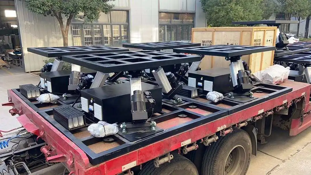 High Precision Payload 100kg 6-dof Simulation Stewart Motion Platform ...