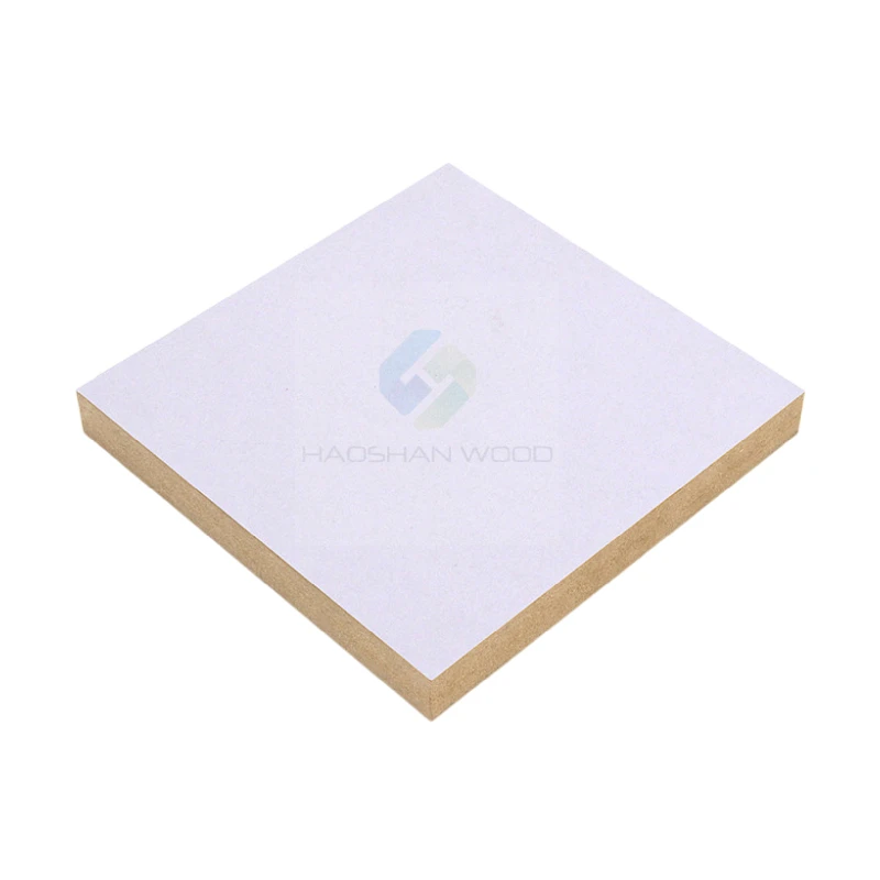 Modern Design White Melamine MDF Board E2 Formaldehyde Emission ...