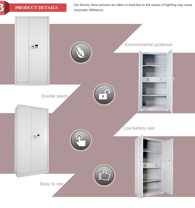 Yml Vertical Metal Building File Storage Cabinets Mobile Cryptographic ...