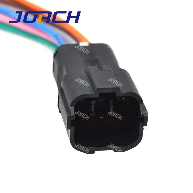 6 Way Ket Male Waterproof Gray Plastic Shell Auto Wire Harness ...