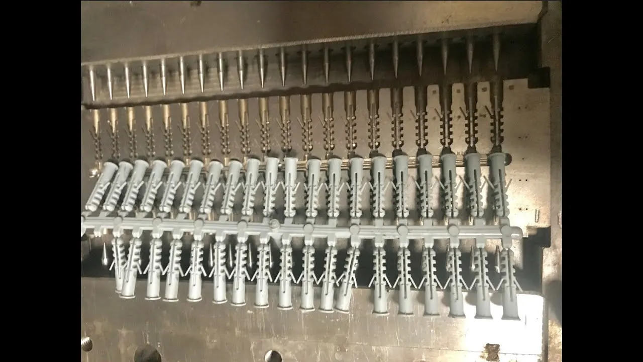 Plastic Expansion Screw Plug Injection Machine Wall Plug Making Machine ...