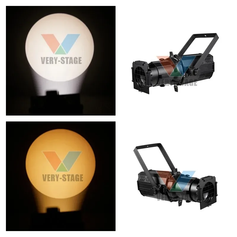 200w LED Ellipsoidal Leko Gobo Projector Zoom Spot LED Profile Light ...