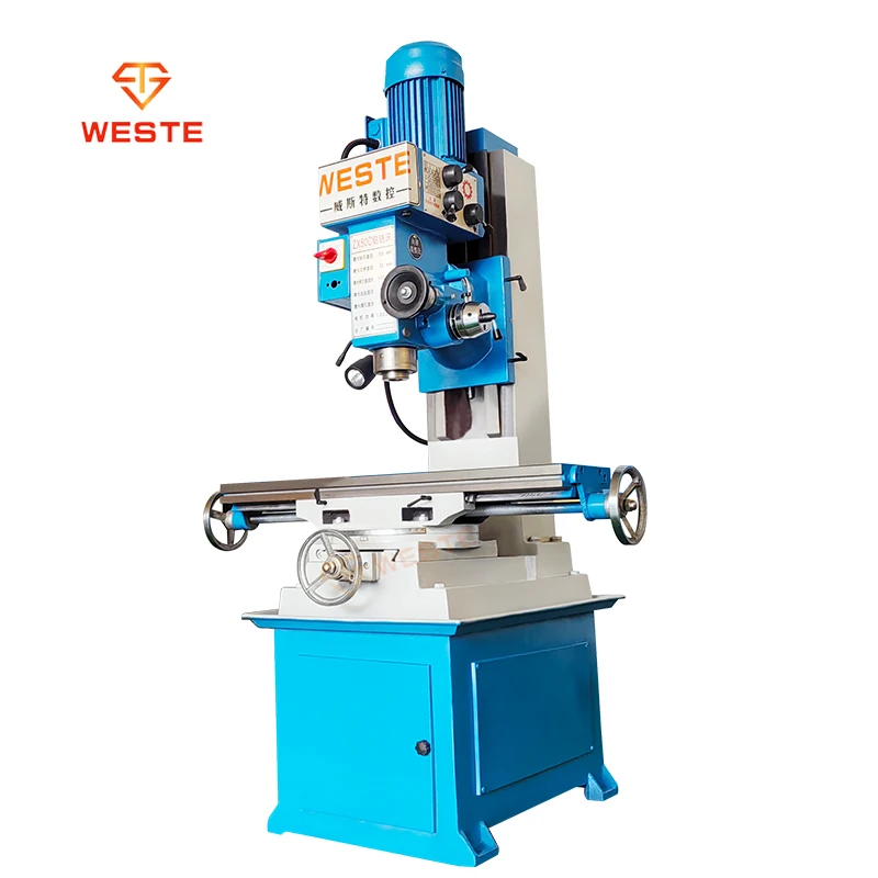 ZX50c Mini Vertical Milling Machine Heavy Duty Small Manual Drilling ...