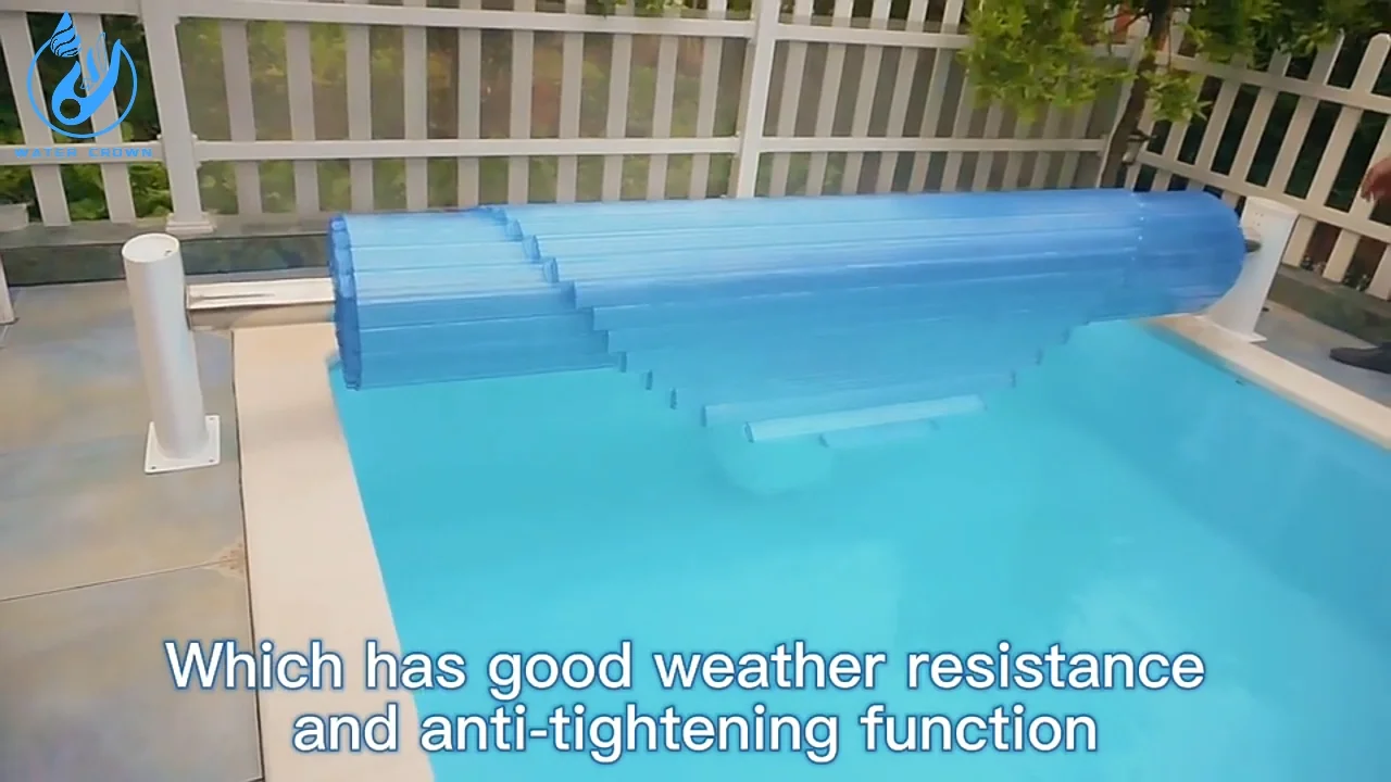 Factory Swimming Pool Cover Automatic Safety Electric 12v Dc Motor ...