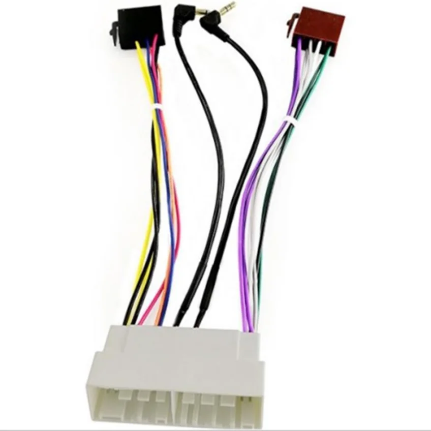 Manufacturing Car ISO Adaptor Connector Plug Cable Radio Stereo Wire ...