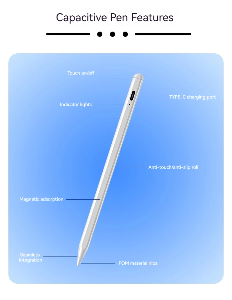 New Handwriting Pen With Automatic Adsorption Tablet Full Screen Anti ...