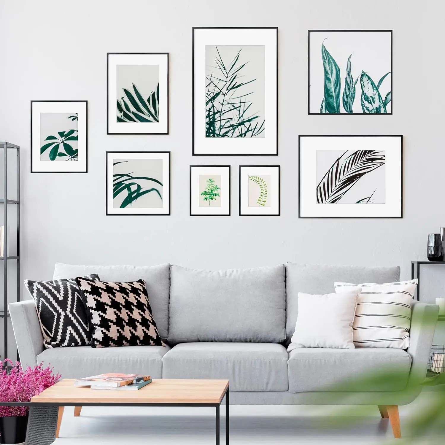 A2 A3 A4 60X80 cm Silver Gold Rose Black Anodizing Metal Photo Frame ...