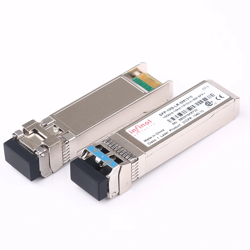 Compatible 10g Sfp+ 10km Dual Fiber Single Module 1310nm Dual Lc Port ...