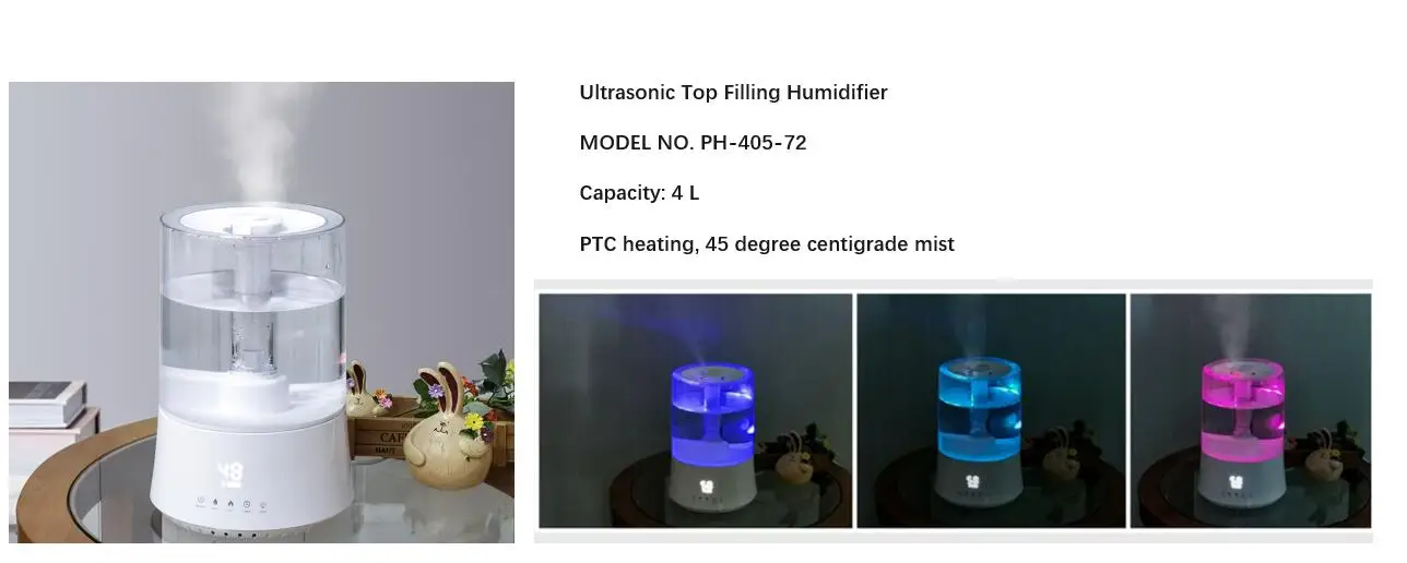 Whole Sale 4l Top Filling Air Conditioner Humidifiers Christmas Gifts ...