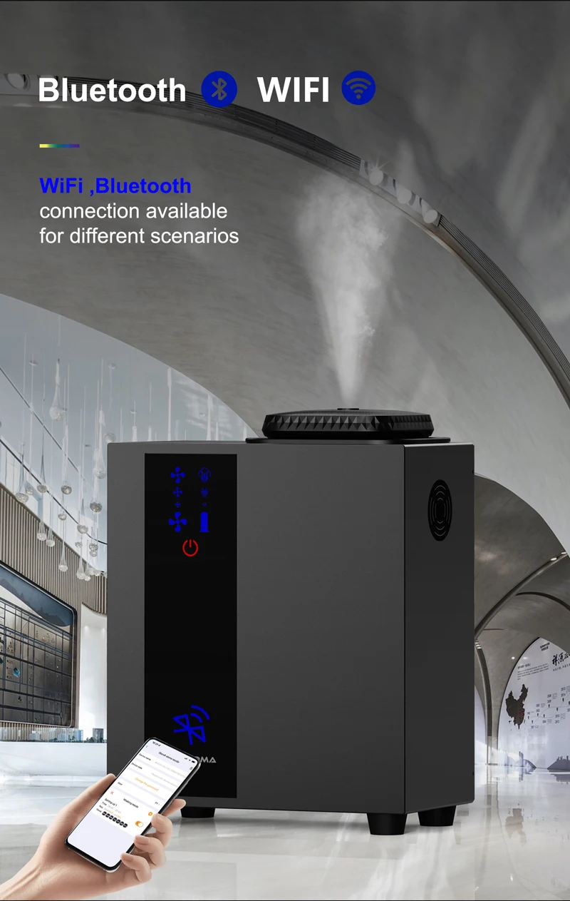 Scent Fragrance A300 - Silent Bluetooth Aroma Diffuser