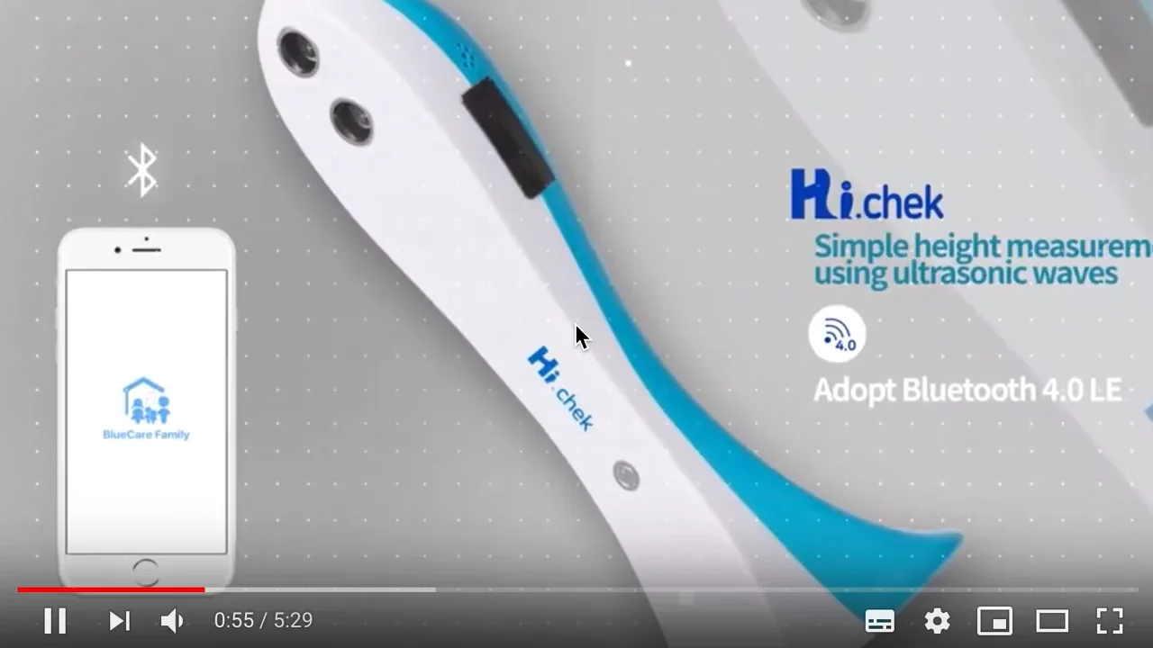 Ultrasonic Height Measure Baby Height Meter Digital Height Measurement ...