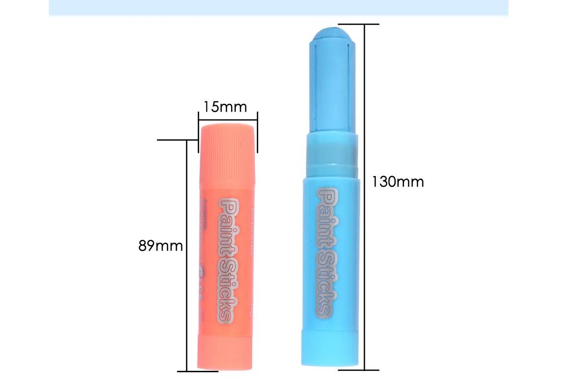 Foska Macaron Color Paint Crayon - 6/12 Colors for Drawing