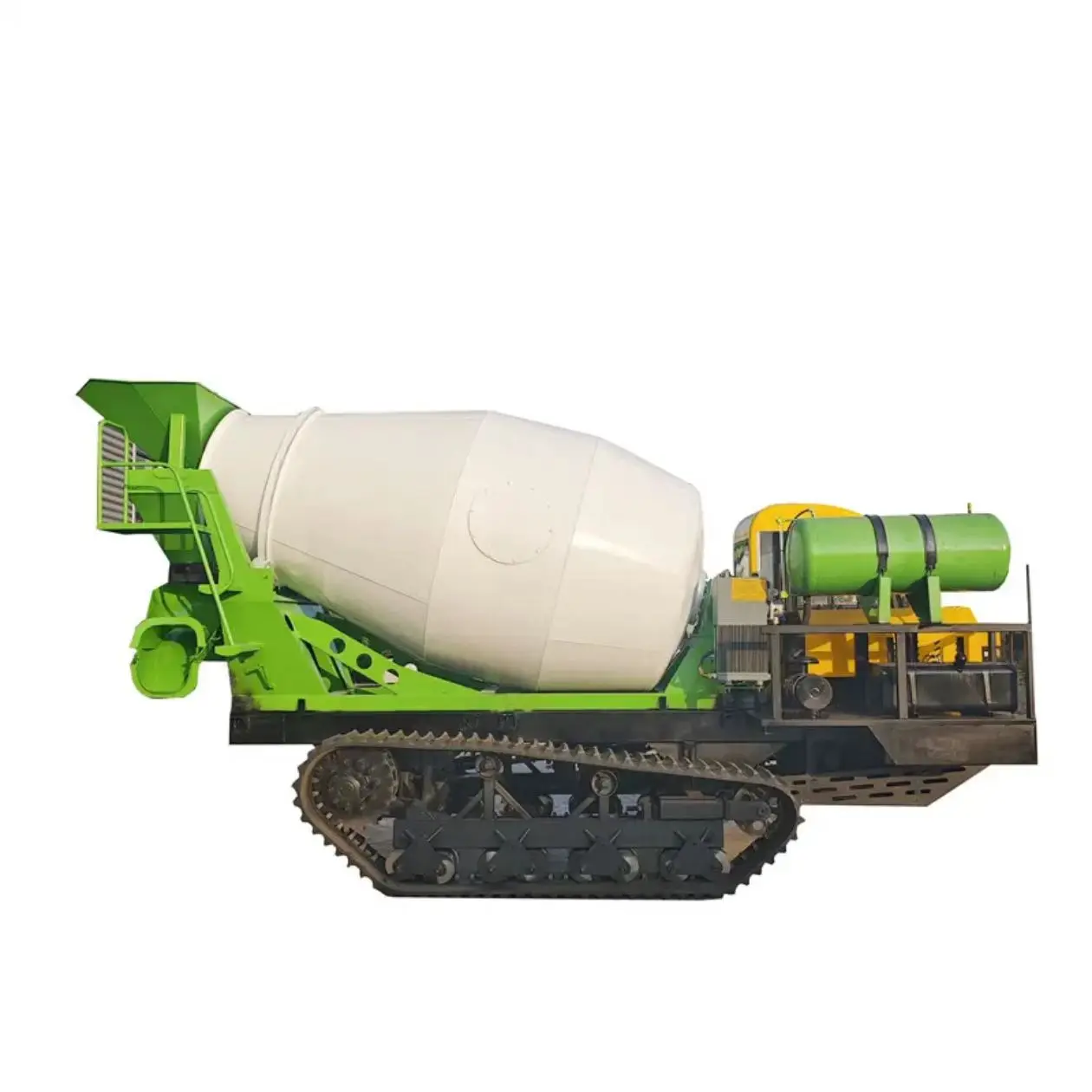 Small Dump Concrete Mixer Truck, Track Type Mixer Truck, Engineering ...