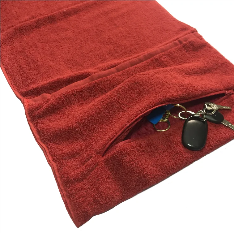 Microfiber Pocket Sport Gym Towel - Quick Dry & Absorbent
