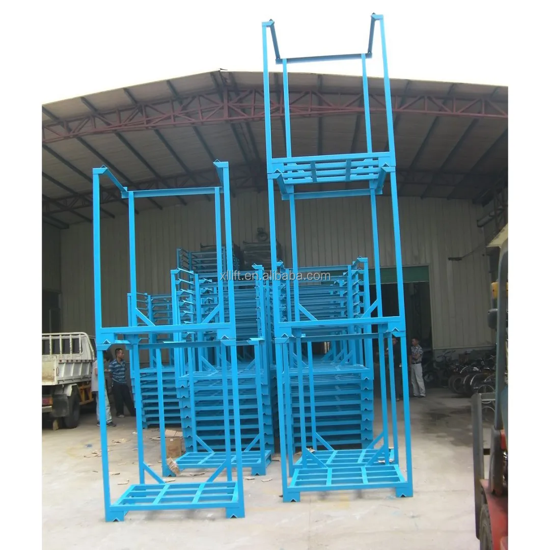 Warehouse Iron Stackable Pallet Rack Industry Stacking Frame - Buy ...