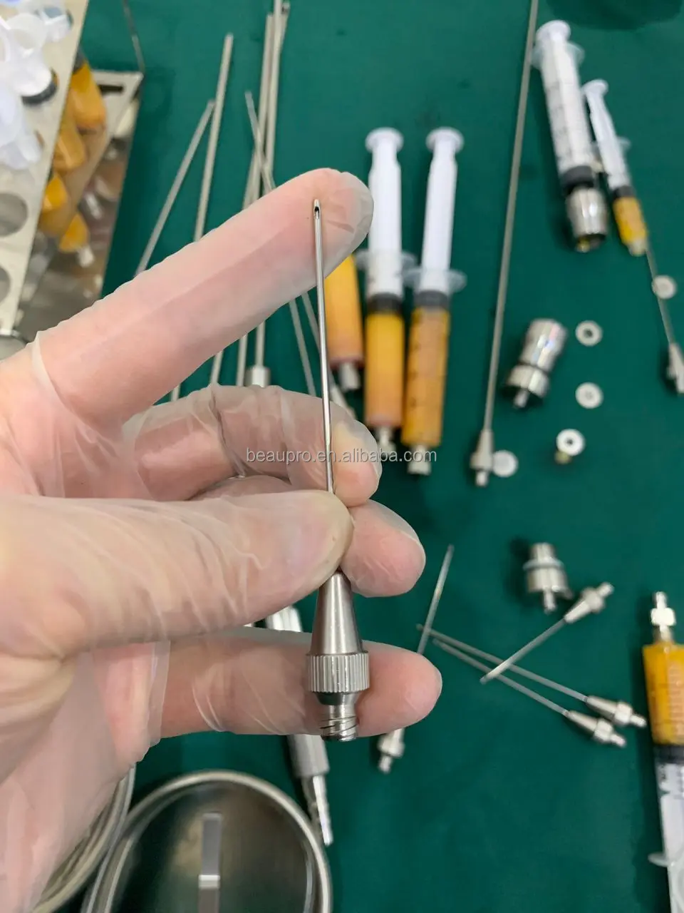 Luer Lock Fat Transfer Cannula Lipo Injection Cannula Fat Collection ...