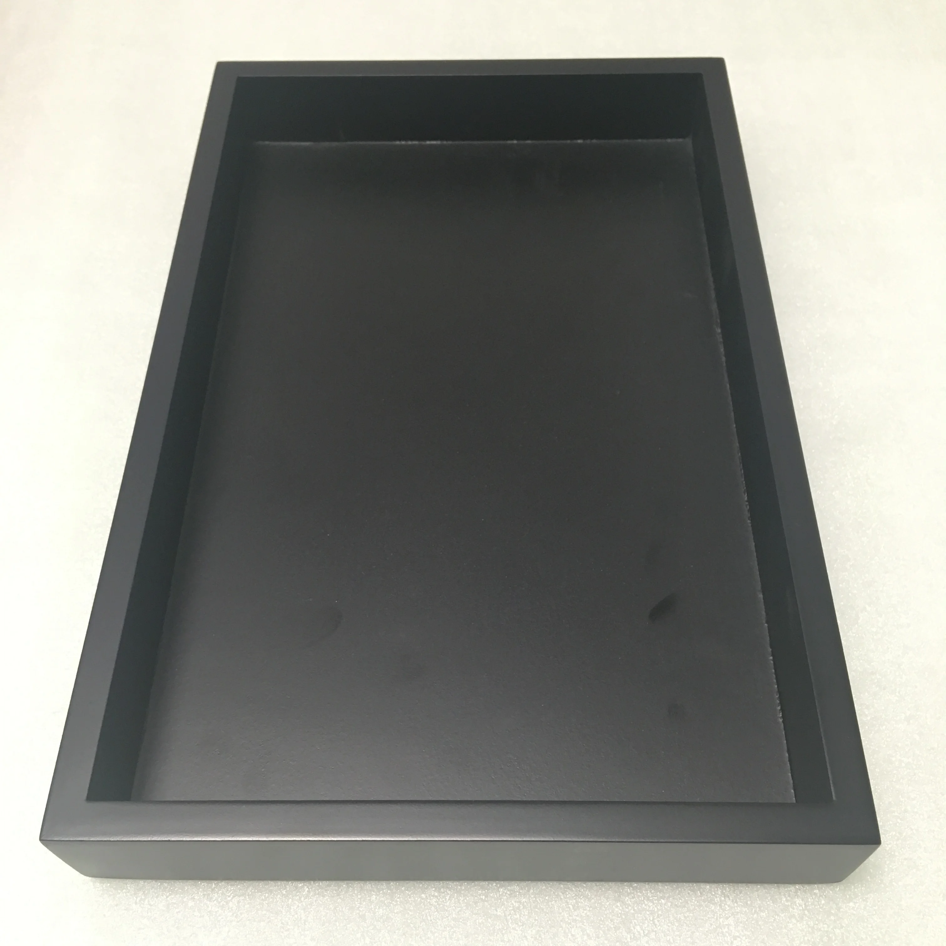 Multifunctional Wooden Coffin Shape Tray for Halloween