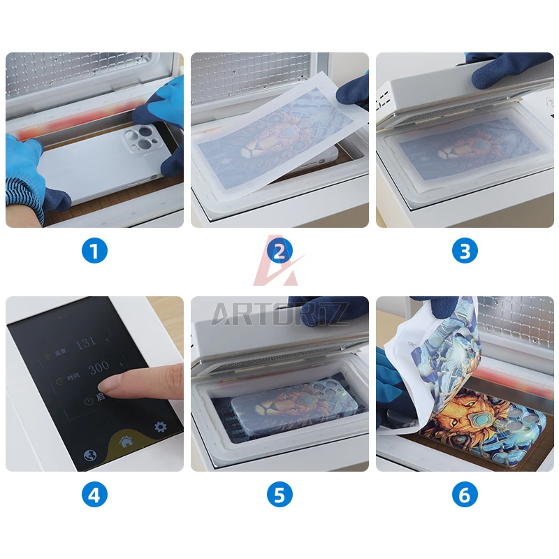 3D Phone Case Sublimation Heat Transfer Machine - Printer