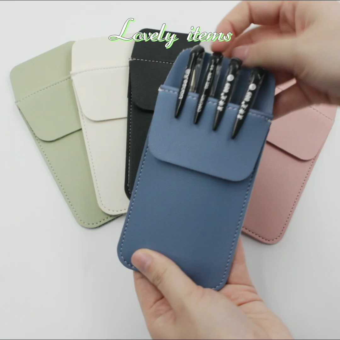 Portable Pu Leather Nurse Pocket Pen Holder Organizer Pouch Doctor Pen ...
