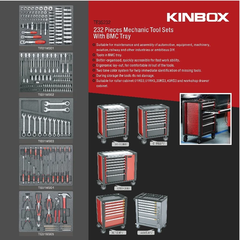 Kinbox Workbench Tool Chest - Durable & Versatile Storage
