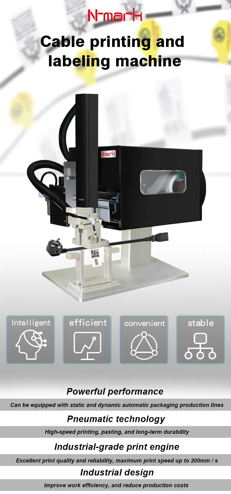 N-mark Automatic Cable Labeling & Printing Machine, Oem | Wholesale