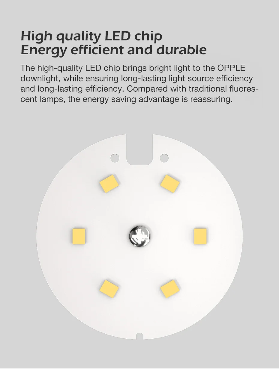 Opple 110v-220v Led Downlight Spot Light 4w - 22w Ceiling Lamp 3000k ...