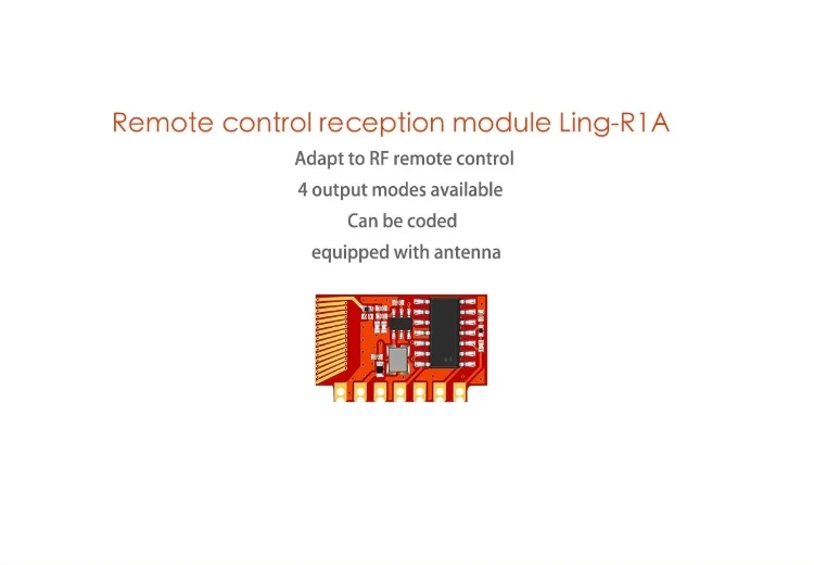 Rf Module Ling-r1a Wireless Receiving Radio Frequency With Antenna ...