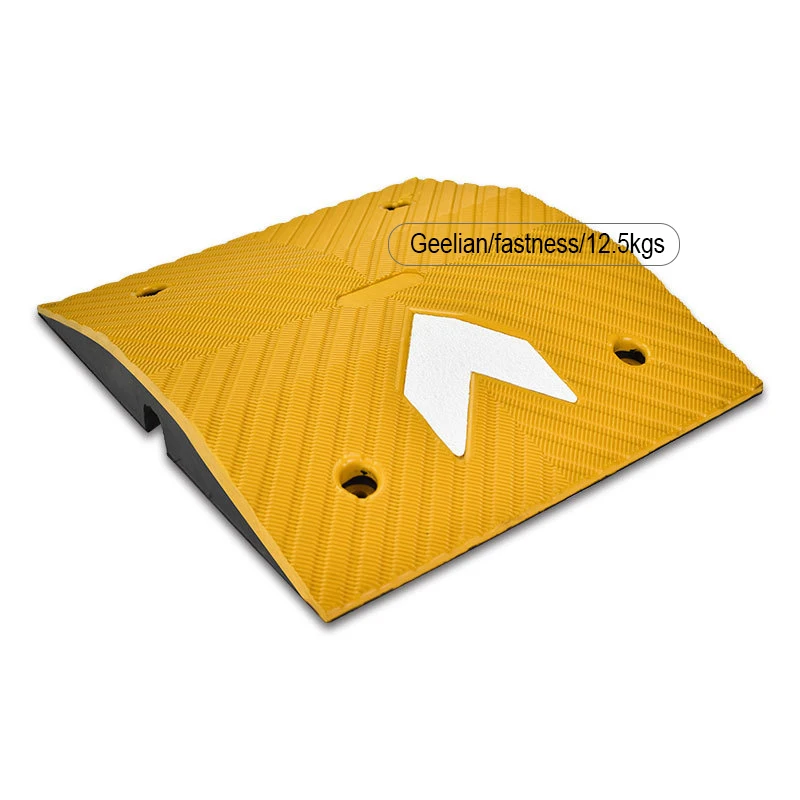 Reflective Rubber Low Noise Humps Speed Hump Vulcay Machine - Buy Speed ...