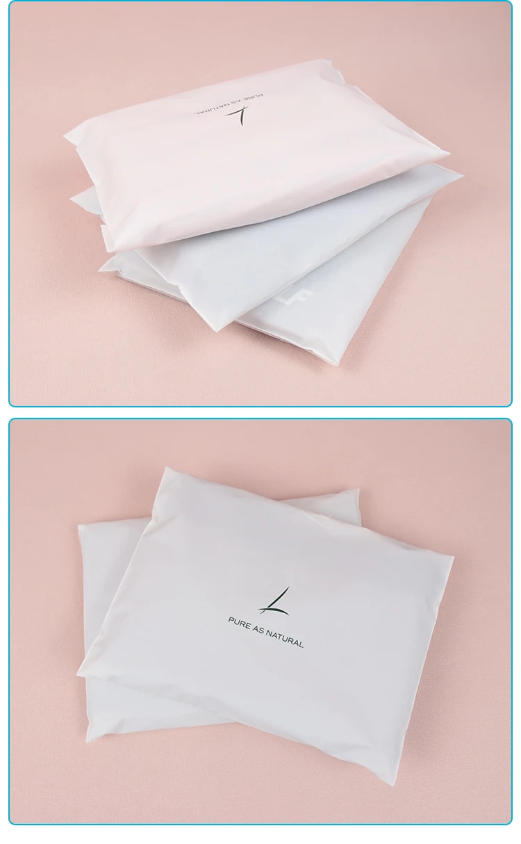 Custom Waterproof Compostable Self Adhesive Resealable Clothing Plastic ...