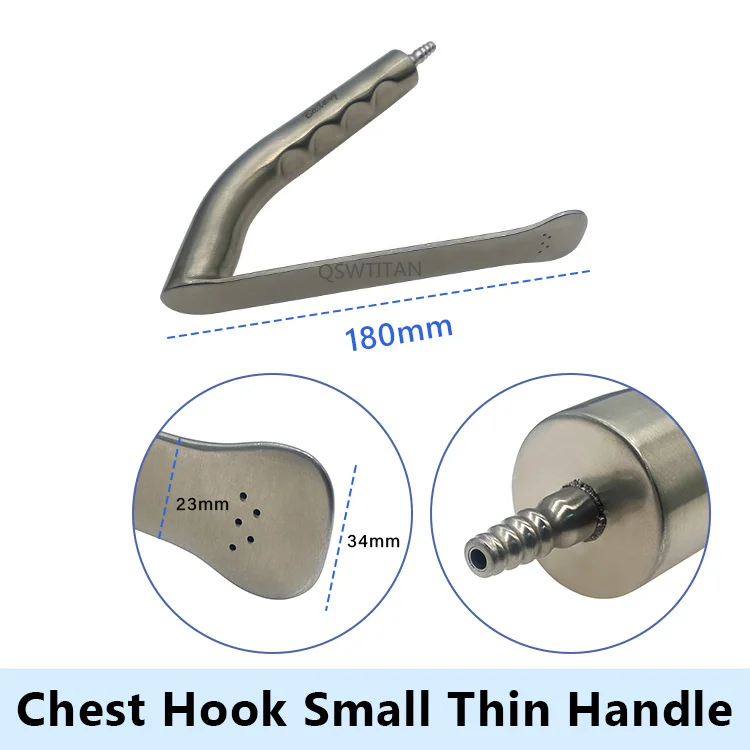 Thoracic Retractor Pull Hook Chest Hook Stainless Steel Plastic Surgery ...