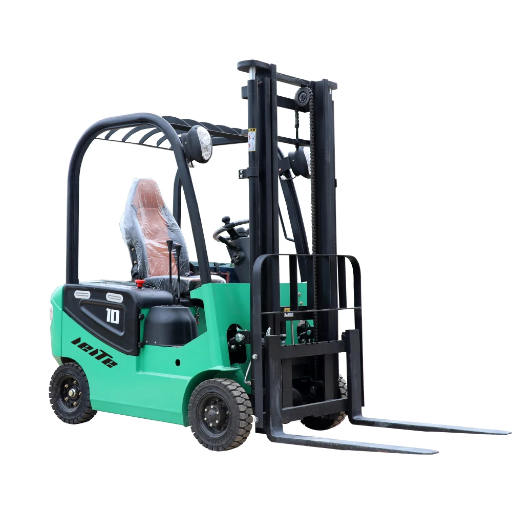 Electric Hydraulic Forklift Stacker Small Loading and Unloading Truck Hand Push Forklift ...