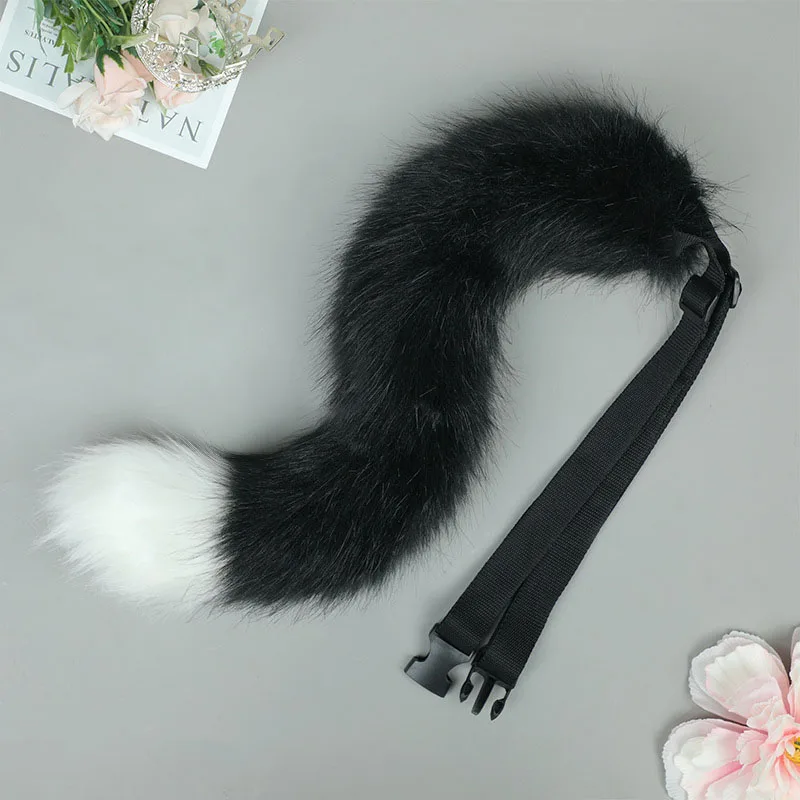 Fluffy Fur Cosplay Animal Tails - Buy Fox Tail Fur Accessory,Fur Fox ...