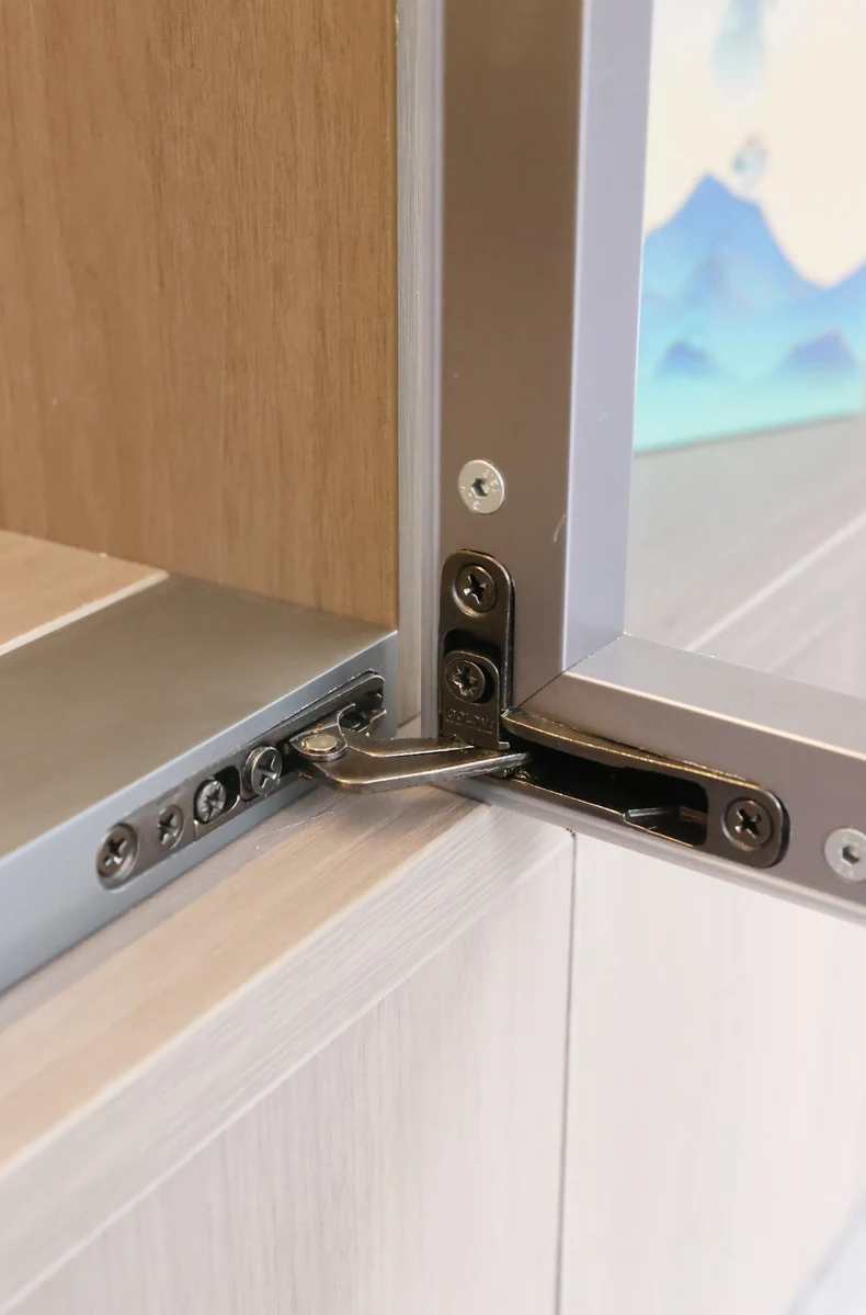 Roeasy Heavy Duty Cabinet Door Pivot Hinge Aluminum Frame Glass Door ...