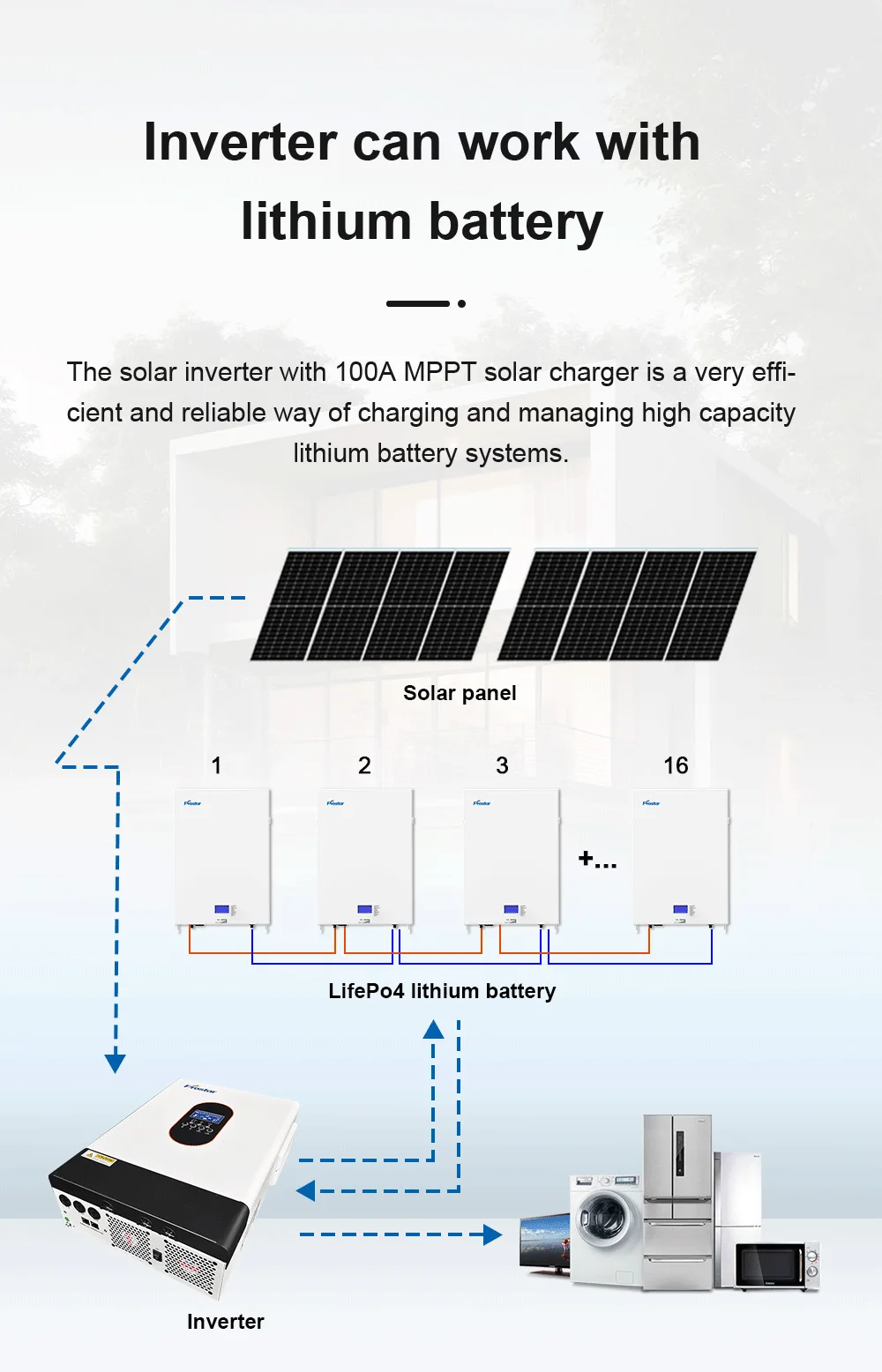 Prostar 6.2KW off-Grid Hybrid Solar Inverter - 48VDC MPPT