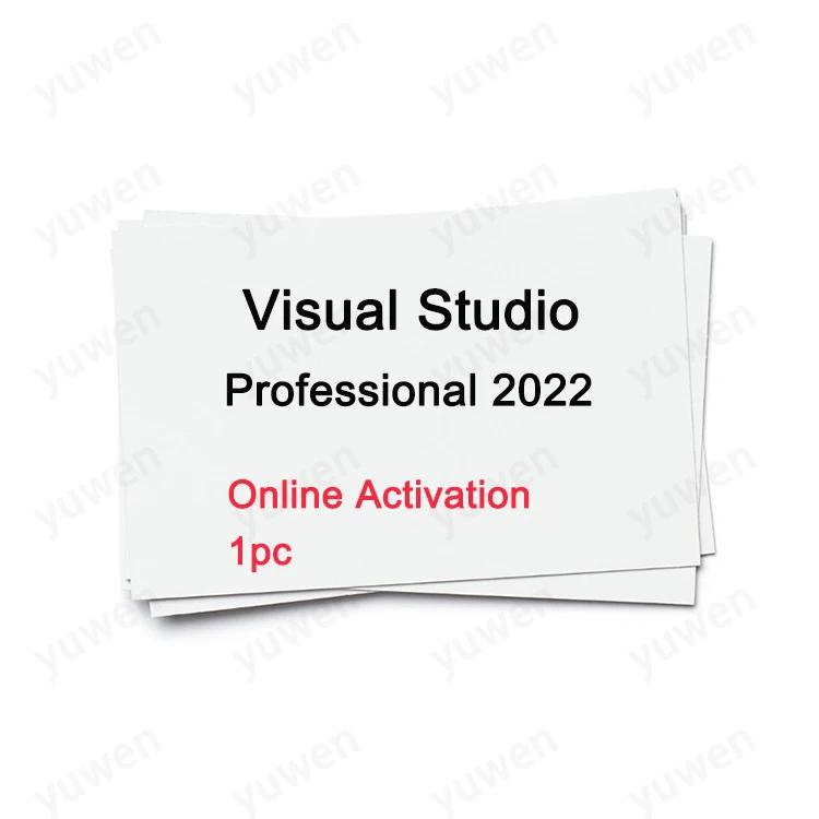 Genuine Globally Visual Studio 2022 Professional 1pc 100% Online ...