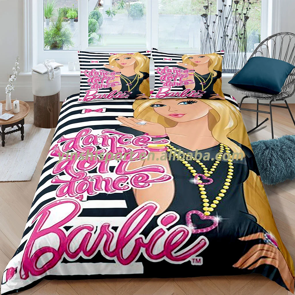 Wholesale Anime Characters Doll Girls Cartoon Bedding Set 4-piece ...