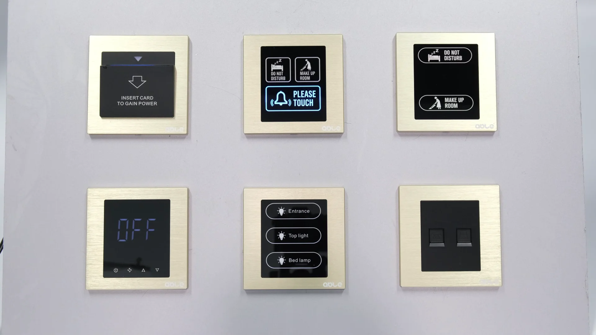 5 Gangs Silver/grey Touch Led Glass Panel Wall Light Switch - Buy Touch ...