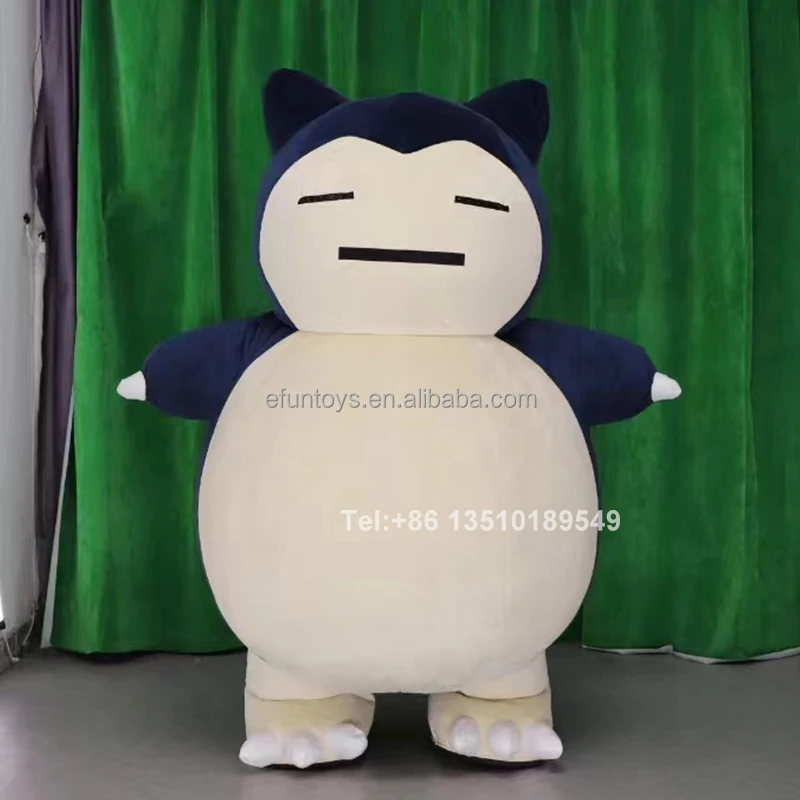 Alibaba.com: Efun 2m Inflatable Snorlax Mascot Costume, MOQ 1 PCS ...