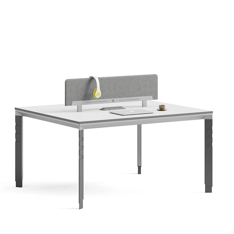 Melamine Wooden Modern Cubicles Workstation Desk Office Furniture 2 4 6 ...